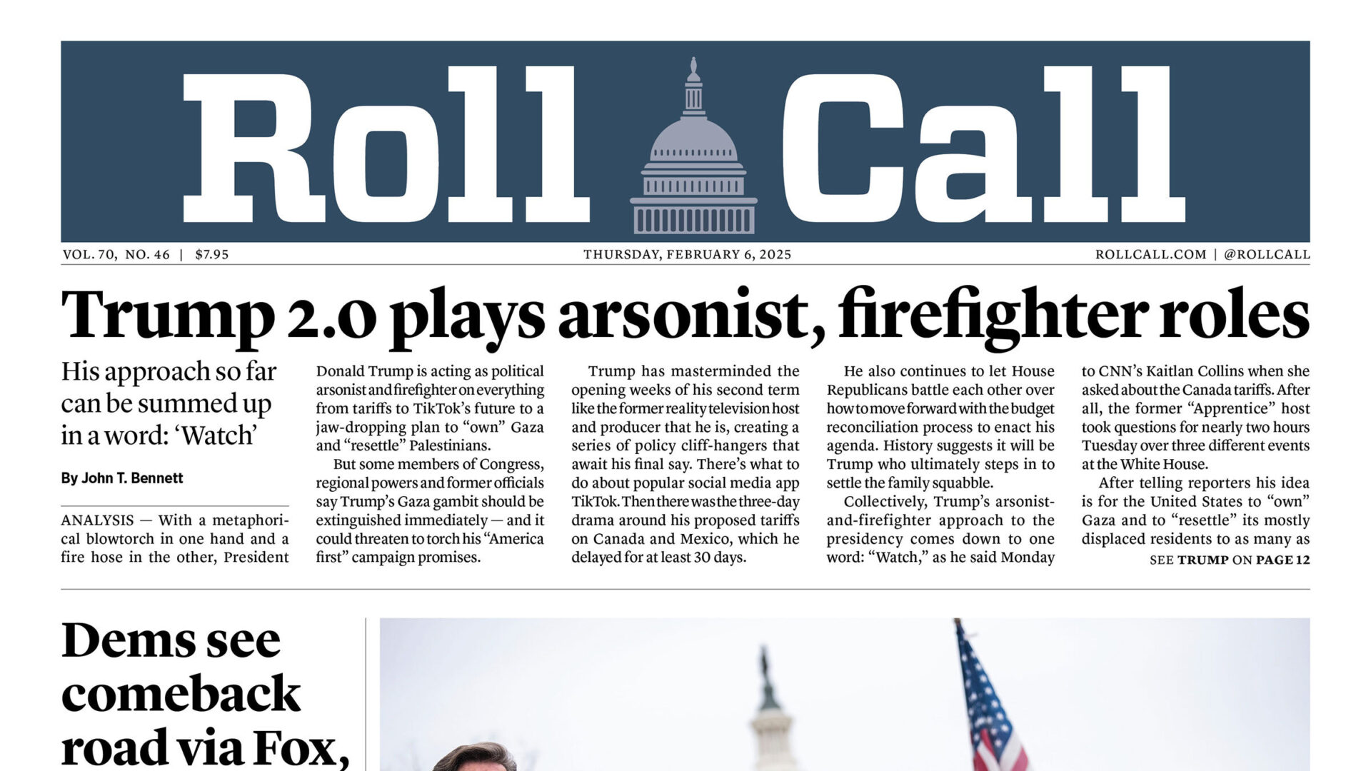 Roll Call - Covering Capitol Hill Since 1955