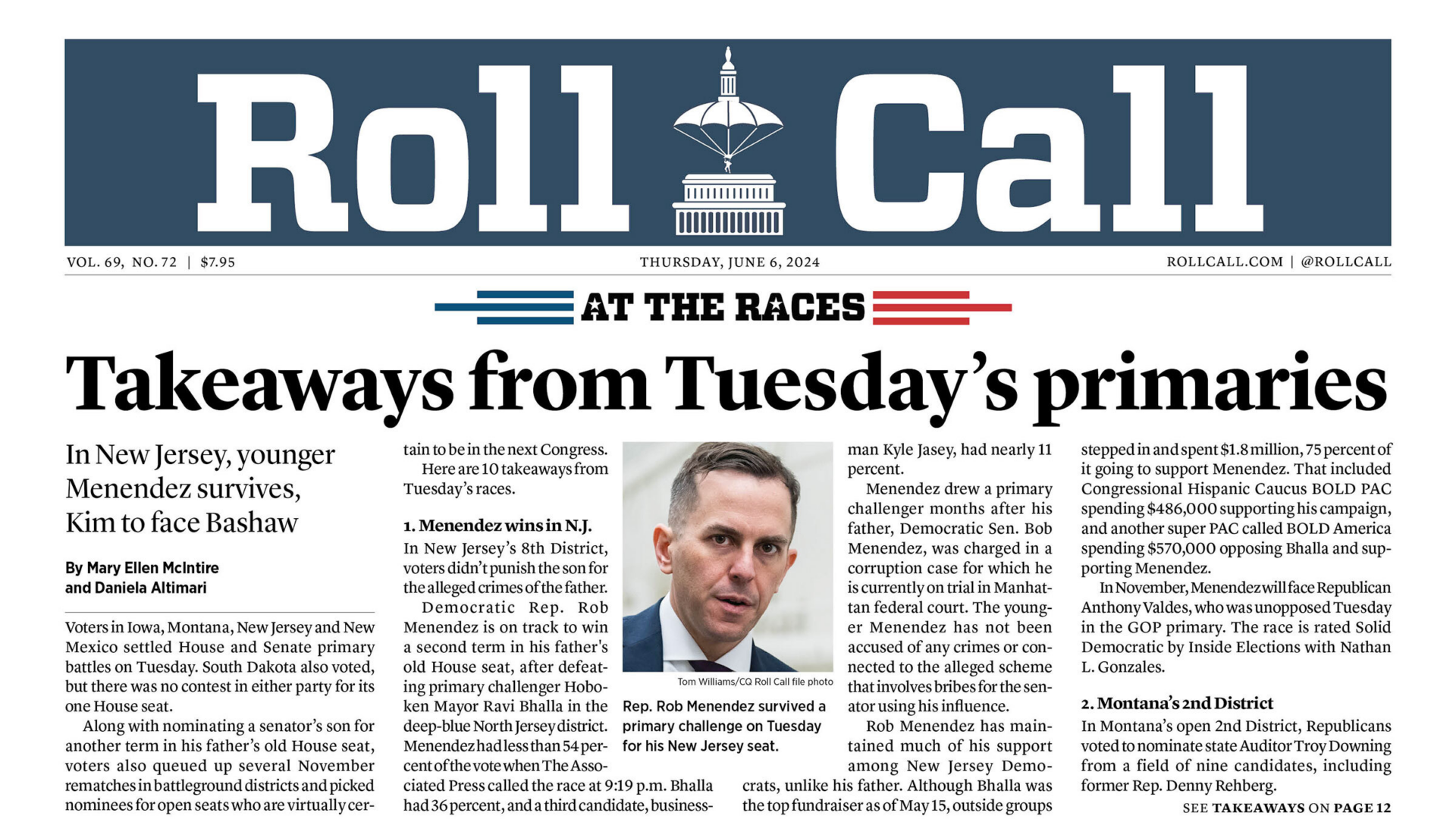 Roll Call - Covering Capitol Hill Since 1955